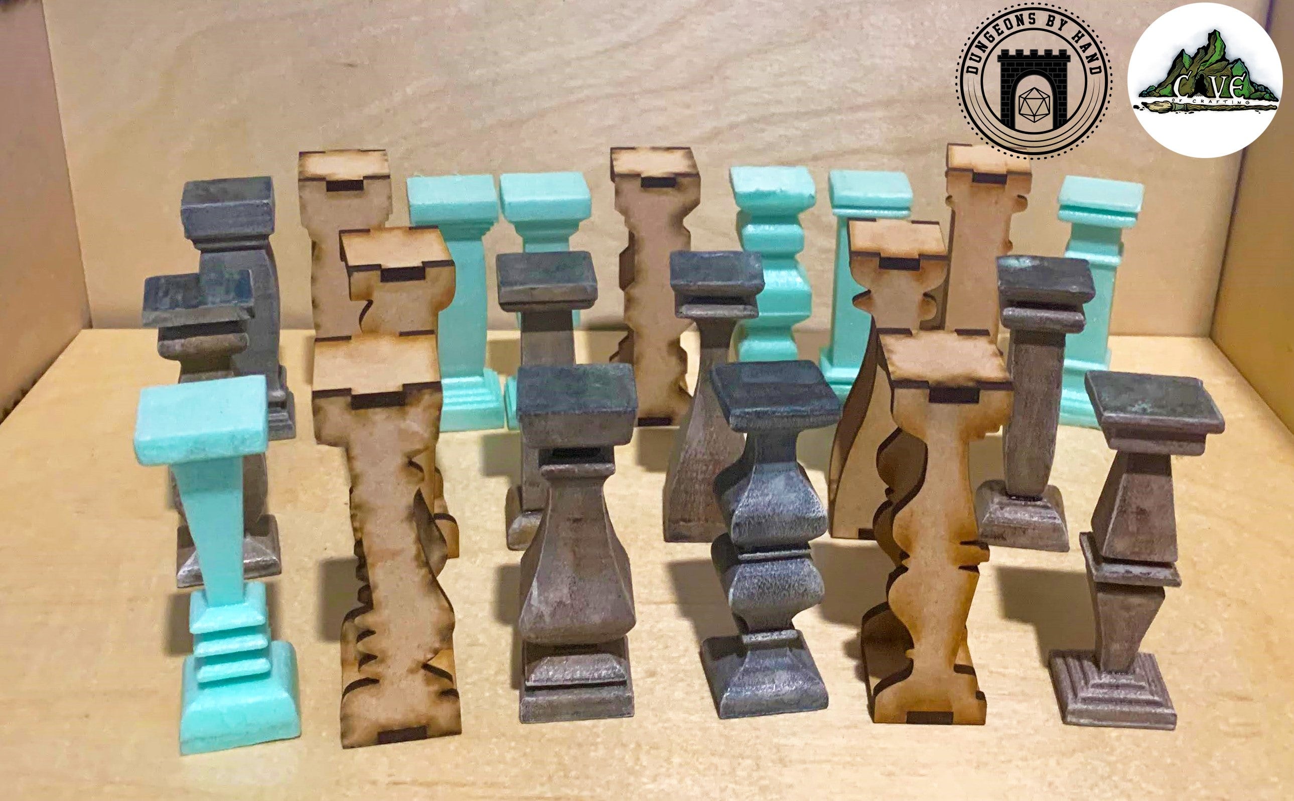 Column Jig Collection (1-7) – Dungeons By Hand