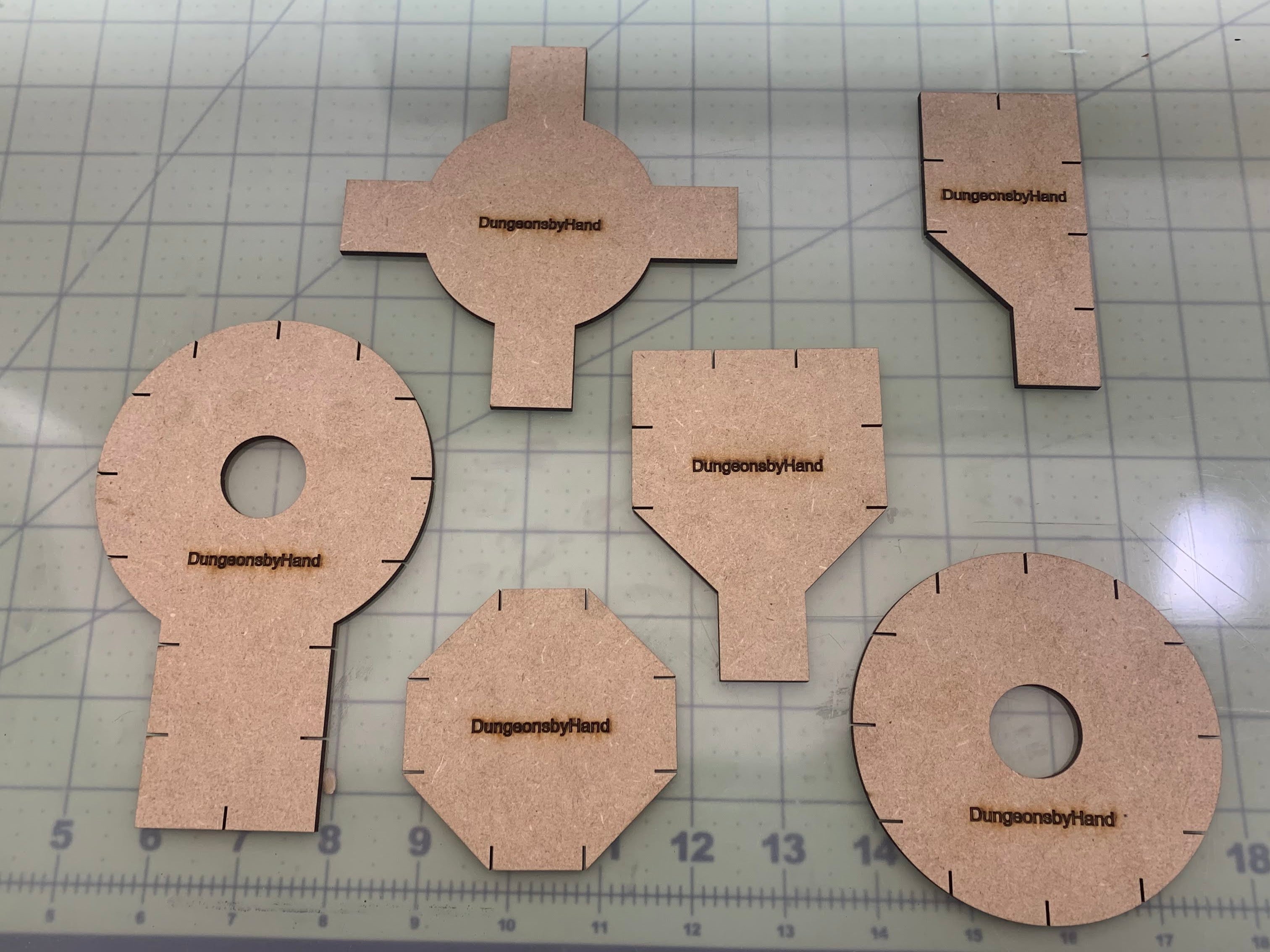 Dungeon Tile Templates 2 – Dungeons By Hand